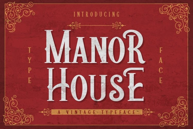 Web Font Manor House