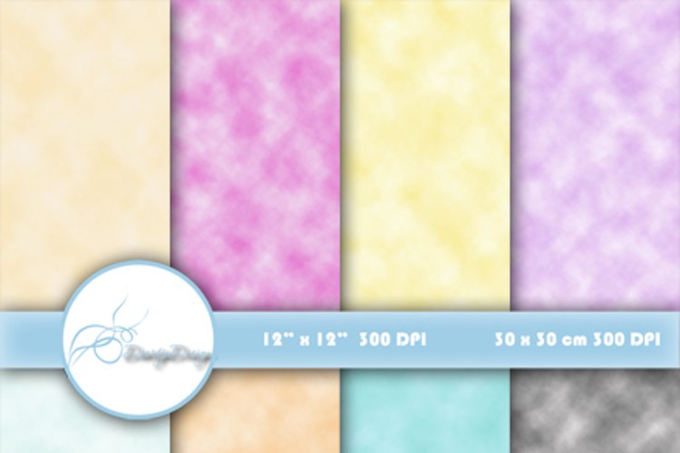 Digital Paper Clouds (42961)