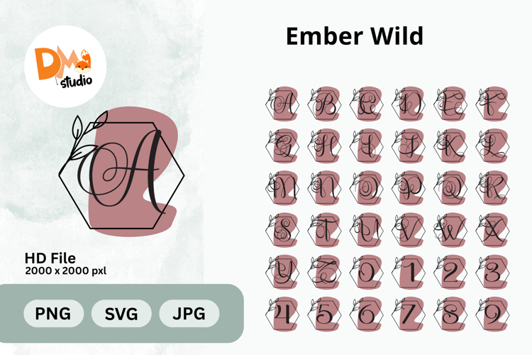 Ember Wild Monogram