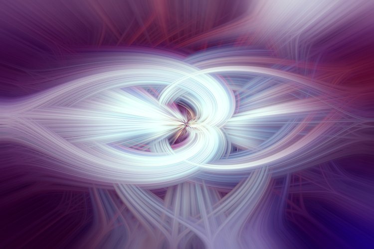 Abstract twisted shape background (2137389)