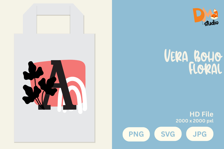 Vera Boho Floral Monogram (5930822)