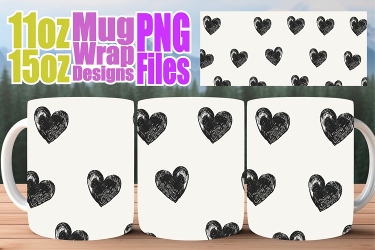 Sweet Sublimation Mug Pattern Joy