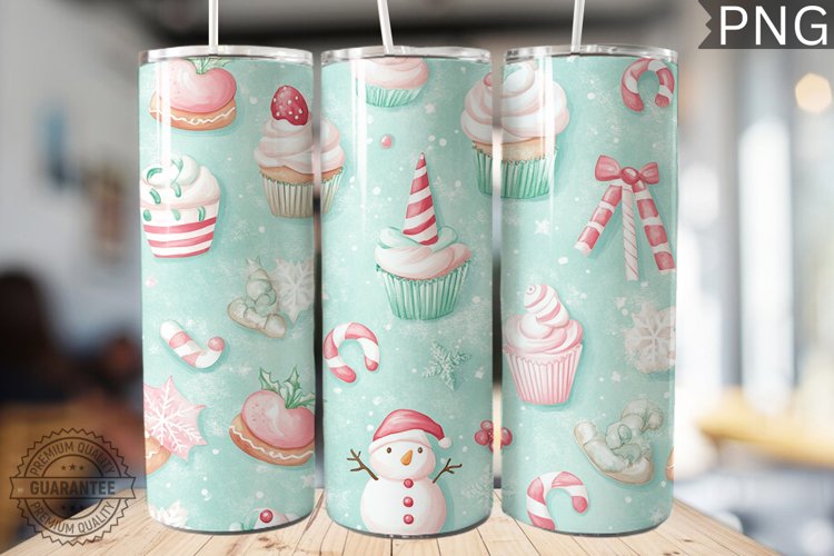 Christmas Tumbler Warp