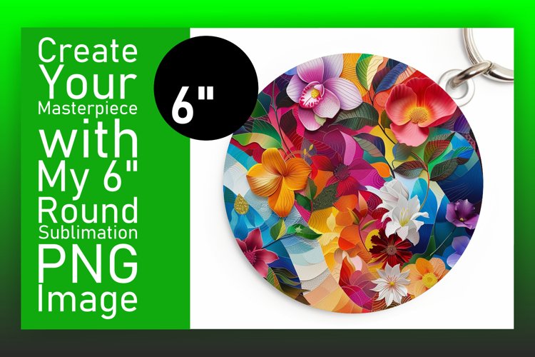 Vibrant Circle Keyring Assortment