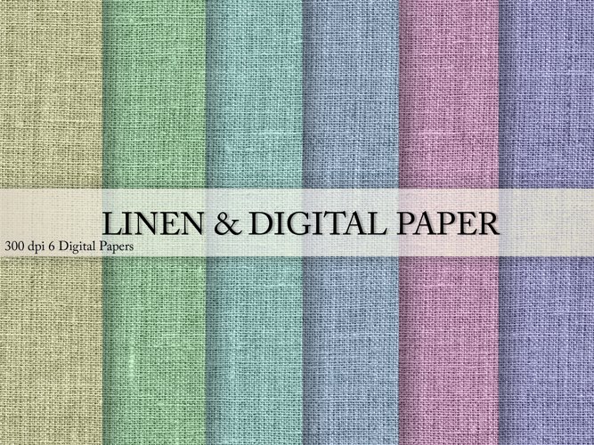 Linen Digital Paper