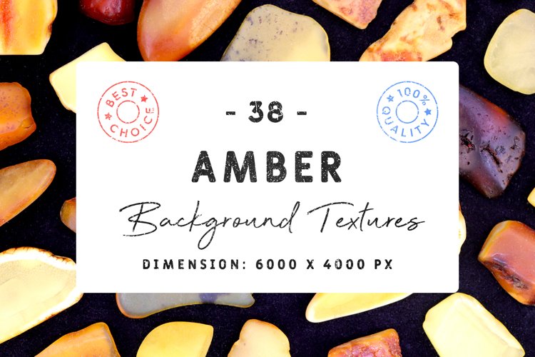 38 Amber Background Textures