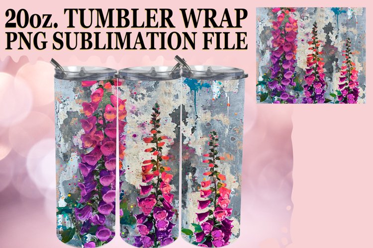 Elegant Bloom Sublimation Design