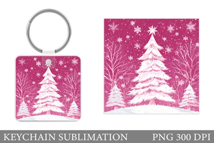Christmas Tree Keychain. Christmas Keychain (4891190)