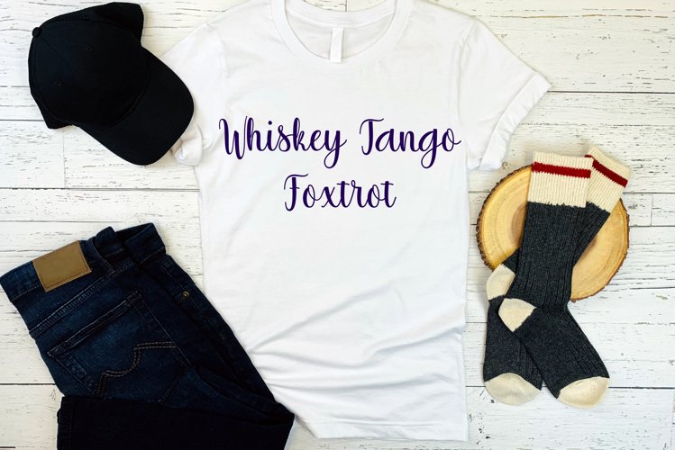 Whiskey Tango Foxtrot Cut File - SVG & PNG (952399) | Cut Files ...