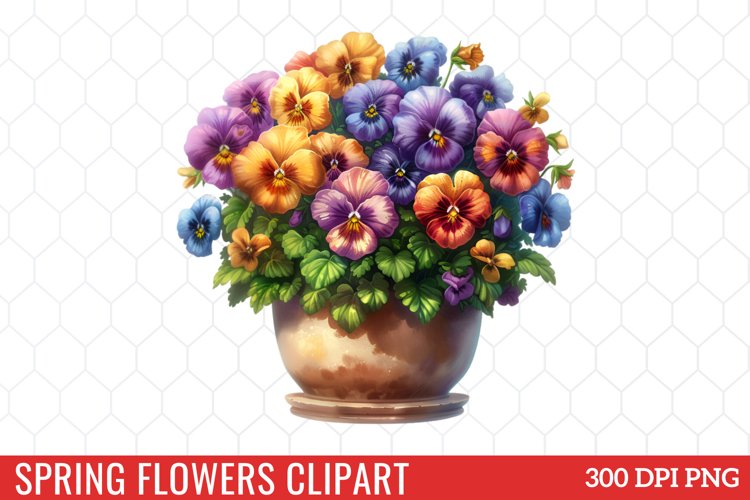 Spring Flowers Clipart (3482246)
