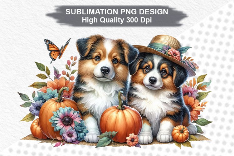 Halloween Dog - Halloween clipart Sublimation PNG Design