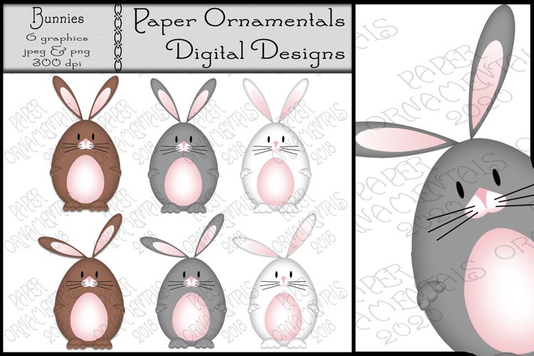 Easter Clip Art, Easter Bunnies