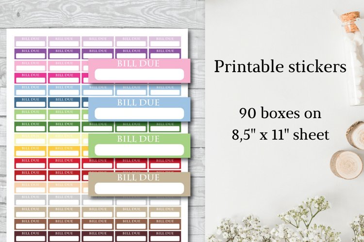 Stickers, Labels & Tags Budget Category Stickers Expense Tracking ...