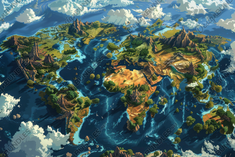 Fantasy Map Background Wallpaper