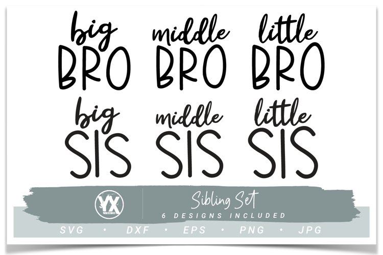 Sibling SVG Bundle (1121684) | Cut Files | Design Bundles