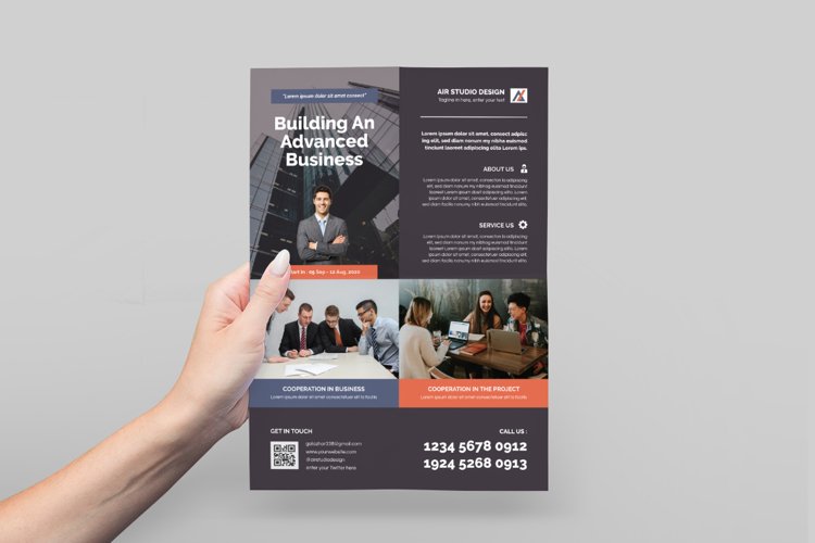 Business Service Flyer Design (853598)