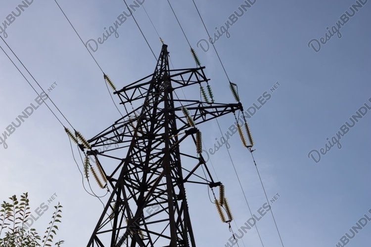 metal power line support (974985)