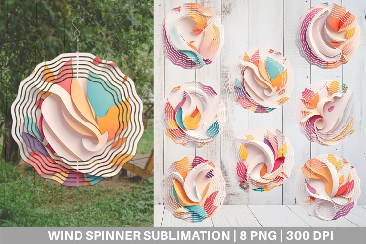 Wind Spinner | Sublimation Spinner Design