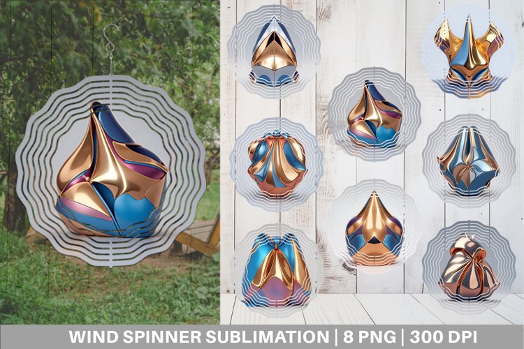 Wind Spinner | Sublimation Spinner Design