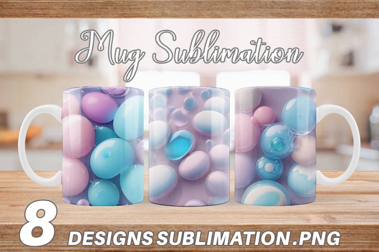 Mug sublimation background
