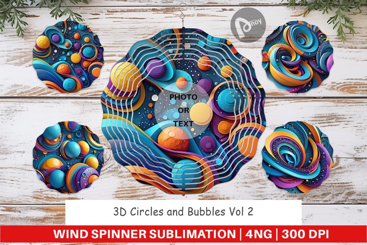 Wind Spinner | Sublimation Spinner Design