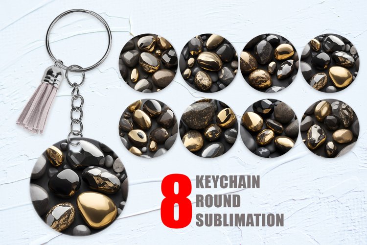 12 Bundle Keychain Sublimation Designs