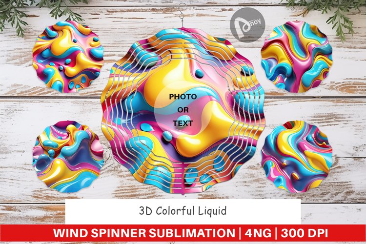 Wind Spinner | Sublimation Spinner Design