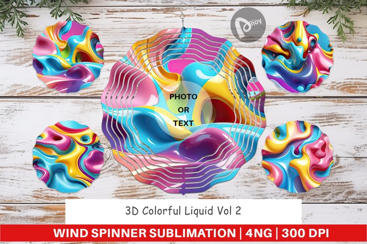 Wind Spinner | Sublimation Spinner Design