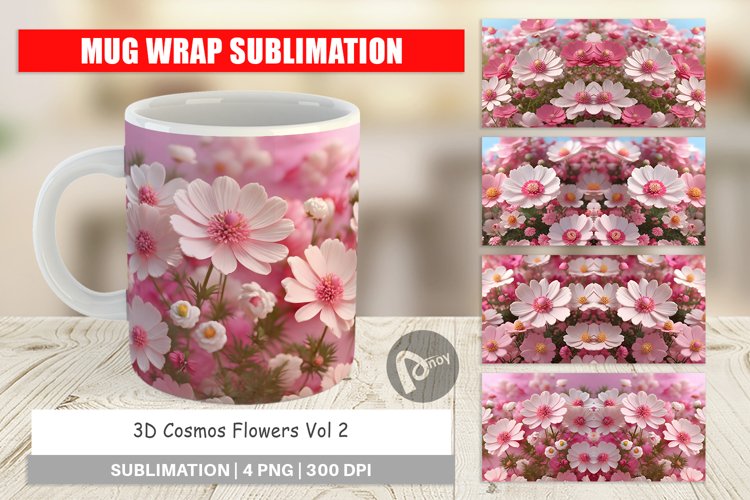 Mug sublimation background