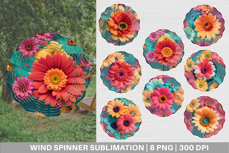 Wind Spinner | Sublimation Spinner Design
