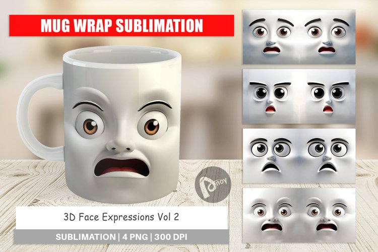 Mug sublimation background