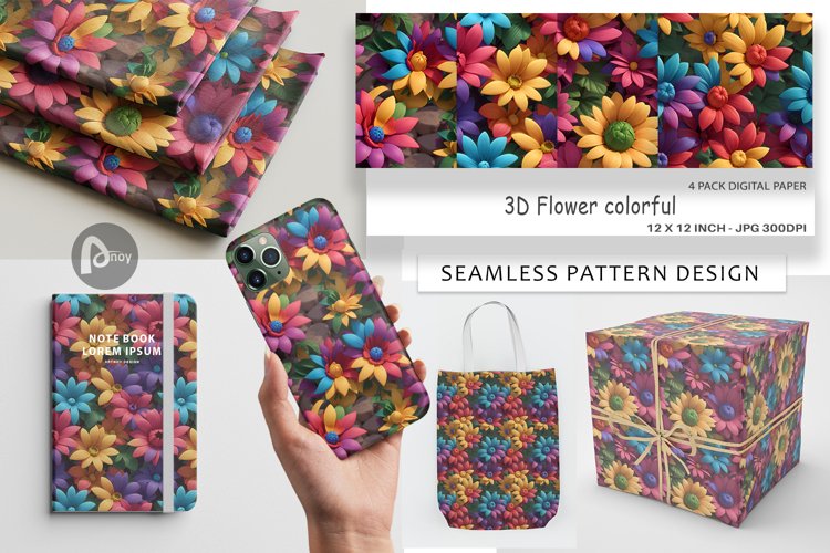 Floral | Digital Paper Seamless Pattern