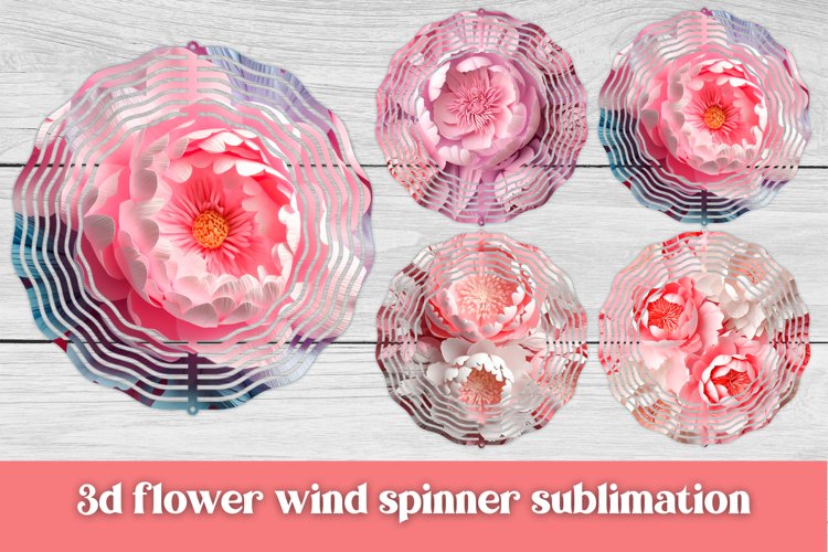 3d flower wind spinner | Wind spinner bundle