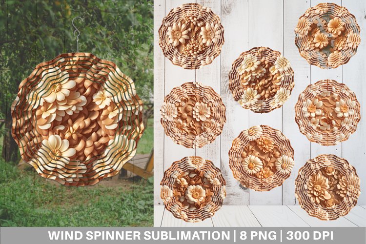 Wind Spinner | Sublimation Spinner Design