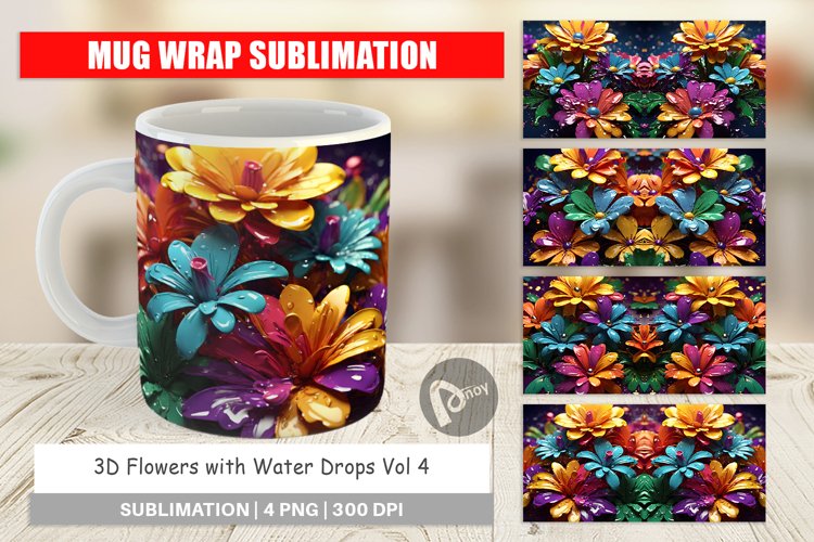 Mug sublimation background
