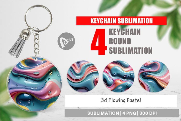 12 Bundle Keychain Sublimation Designs