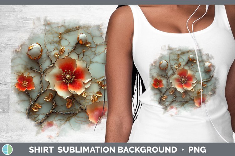 3D Geranium Shirt Sublimation Sublimation Background Designs