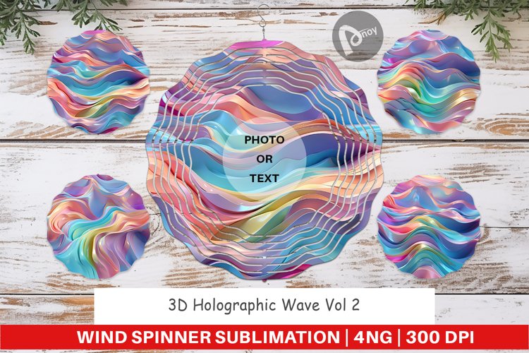 Wind Spinner | Sublimation Spinner Design