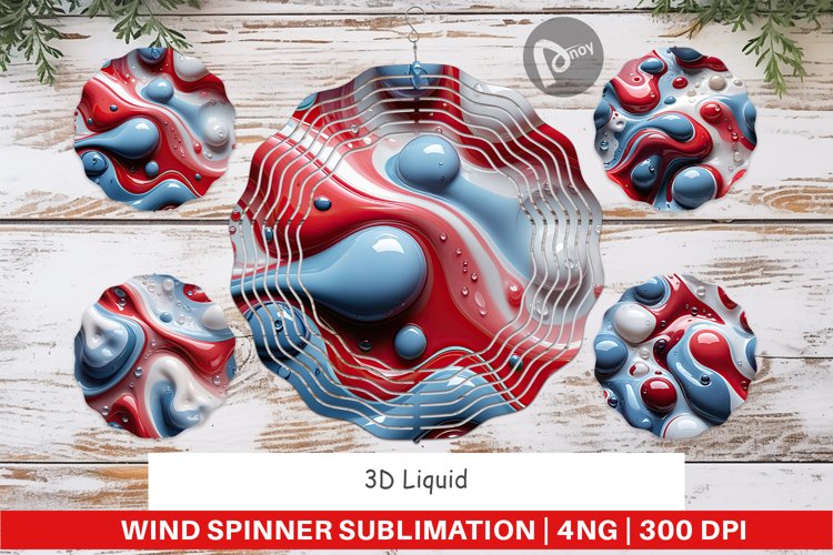 Wind Spinner | Sublimation Spinner Design