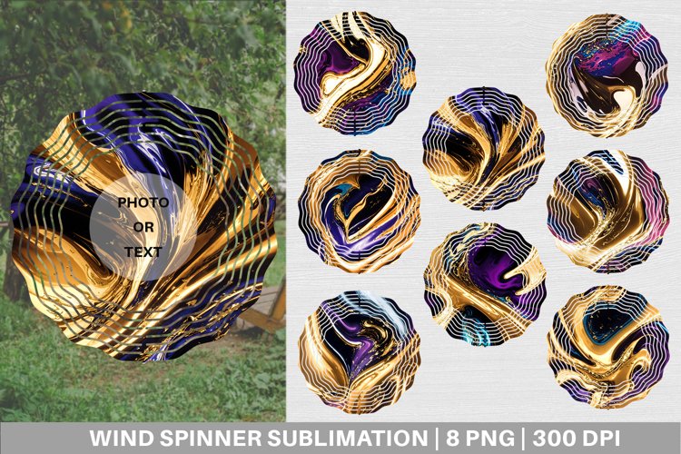 Wind Spinner | Sublimation Spinner Design