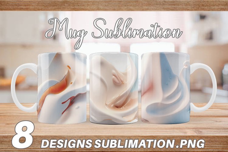 Mug sublimation background