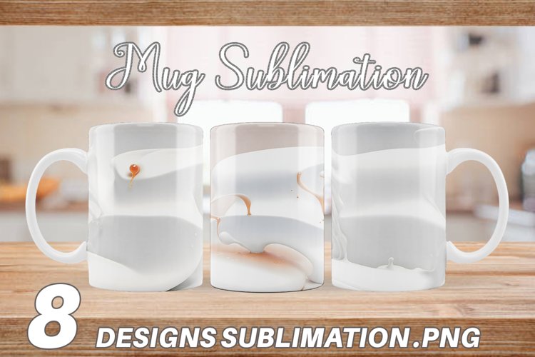 Mug sublimation background