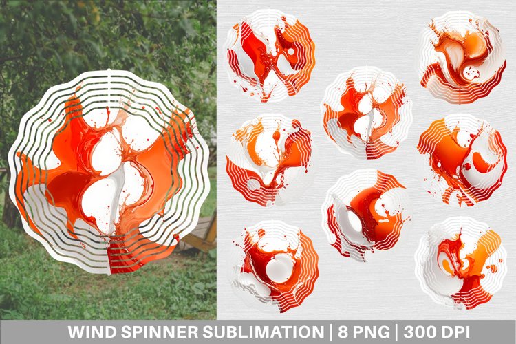 Wind Spinner | Sublimation Spinner Design