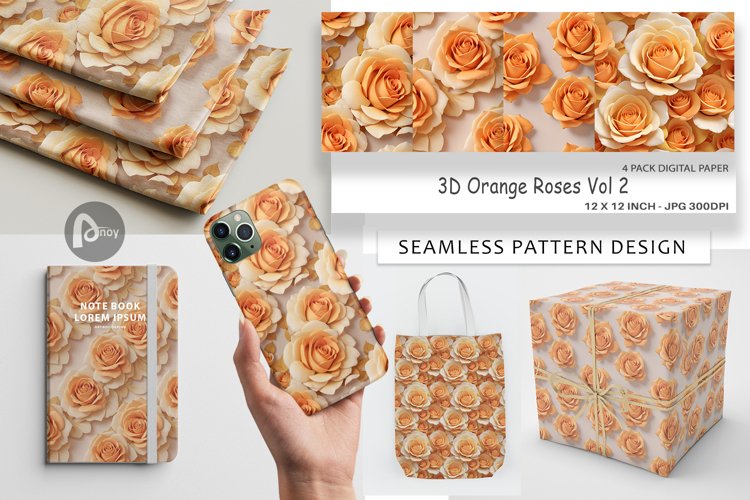 Floral | Digital Paper Seamless Pattern