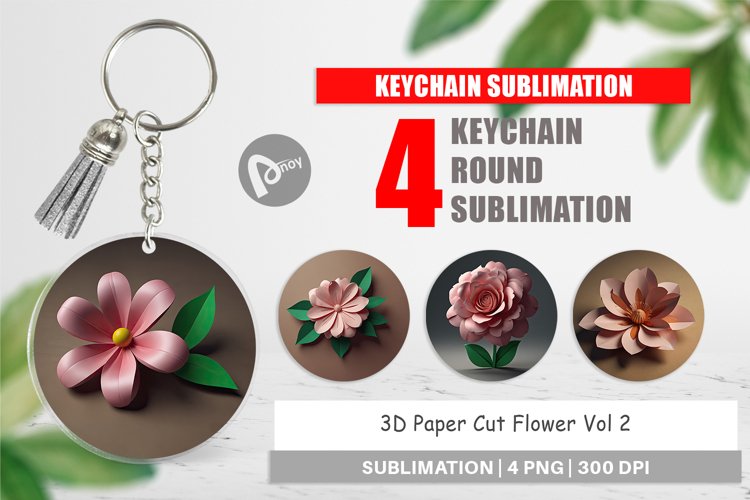 12 Bundle Keychain Sublimation Designs