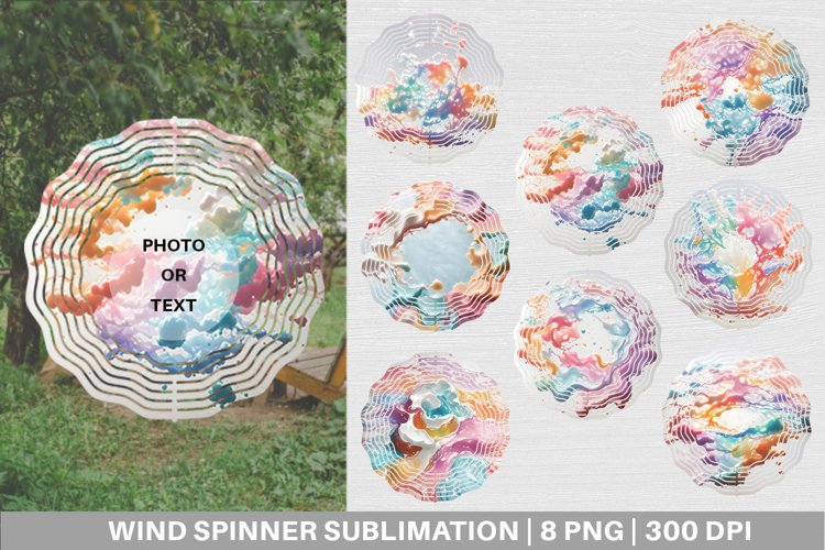 Wind Spinner | Sublimation Spinner Design