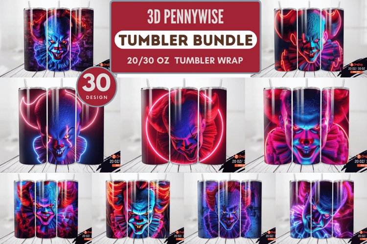 Pennywise Clipart | Design Bundles