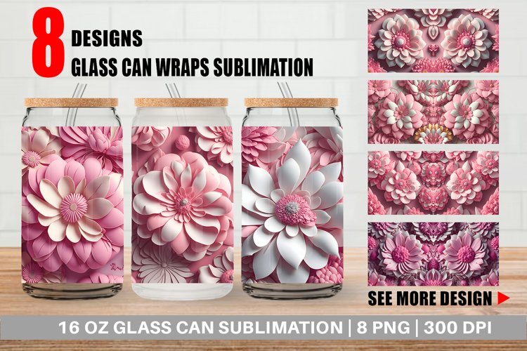 Glass Can Wraps Bundle