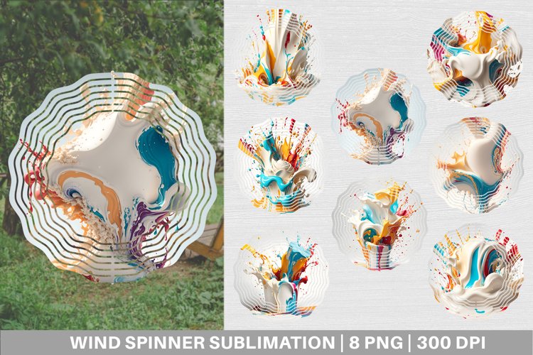 Wind Spinner | Sublimation Spinner Design