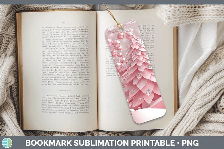 3D Tree Bookmark Sublimation Printable Designs